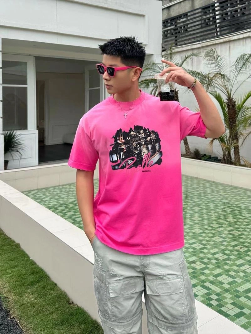 Brand-authenticated Balenciaga T-Shirts