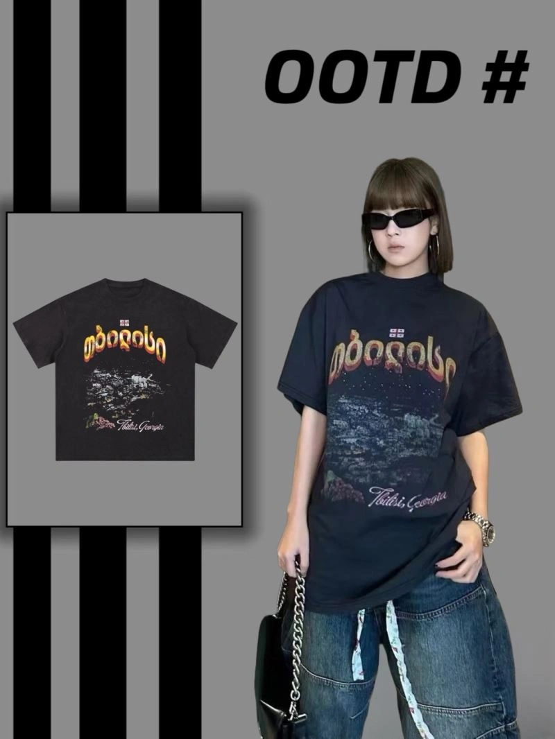 Exact replica Balenciaga T-Shirts