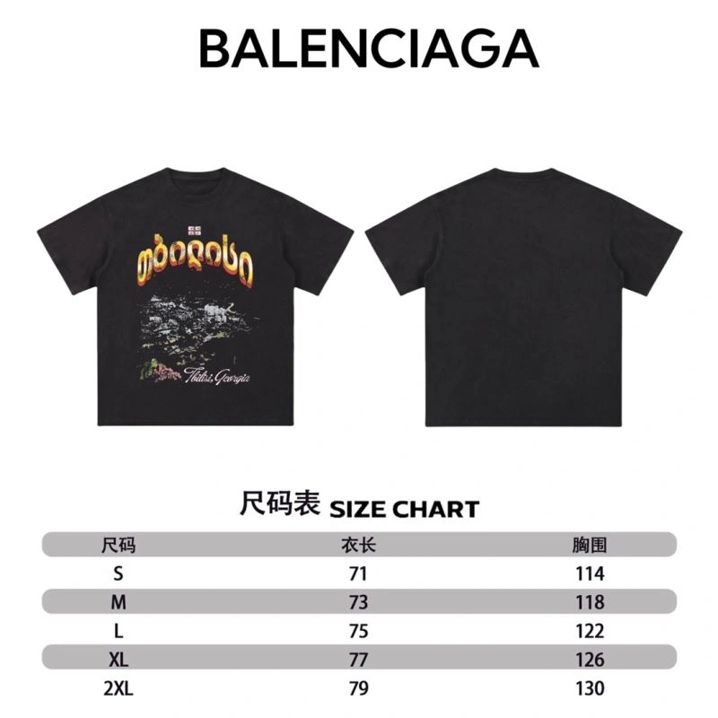 Exact replica Balenciaga T-Shirts