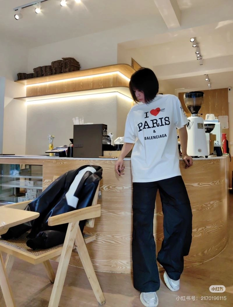 Brand-authenticated Balenciaga T-Shirts