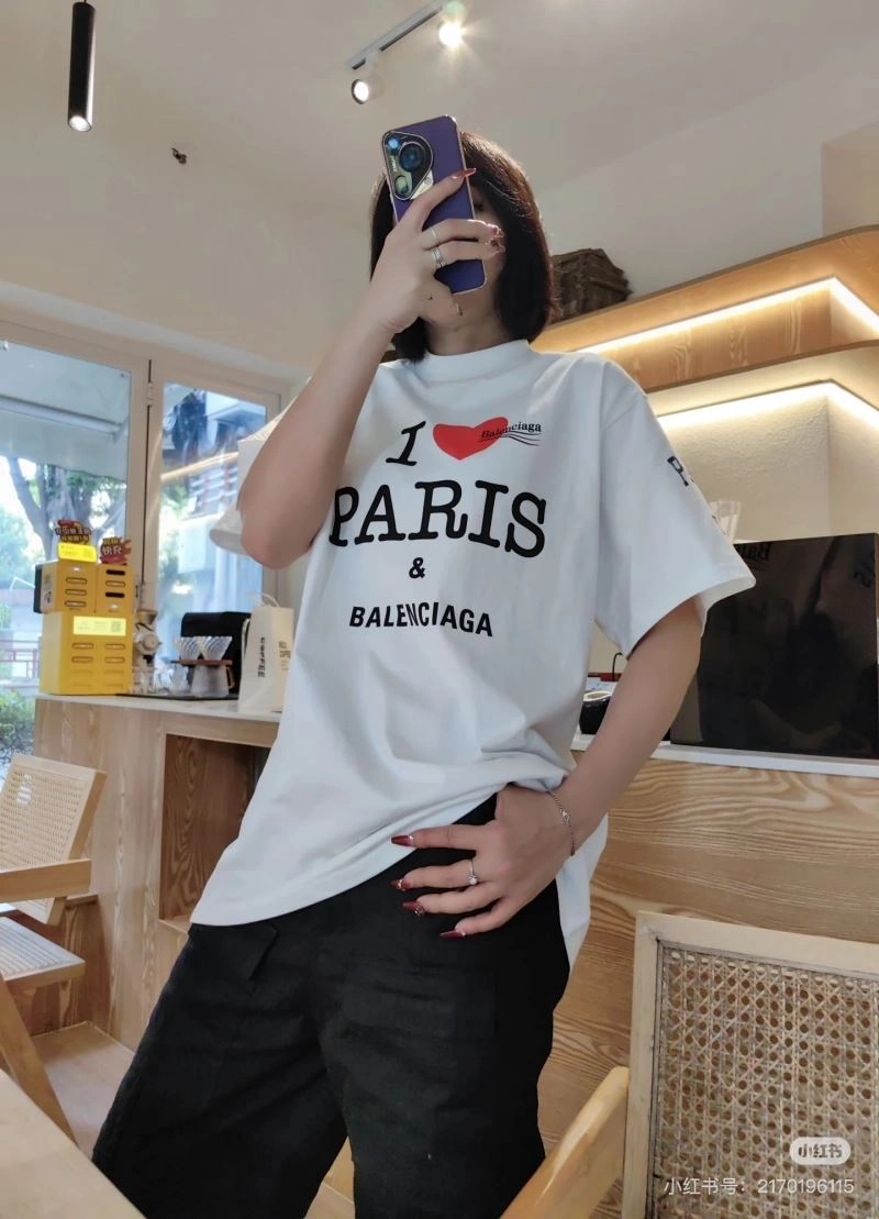 Brand-authenticated Balenciaga T-Shirts