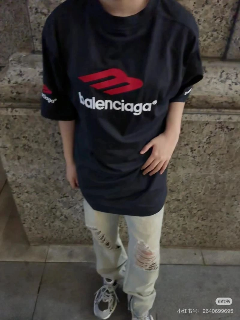 Brand-authenticated Balenciaga T-Shirts