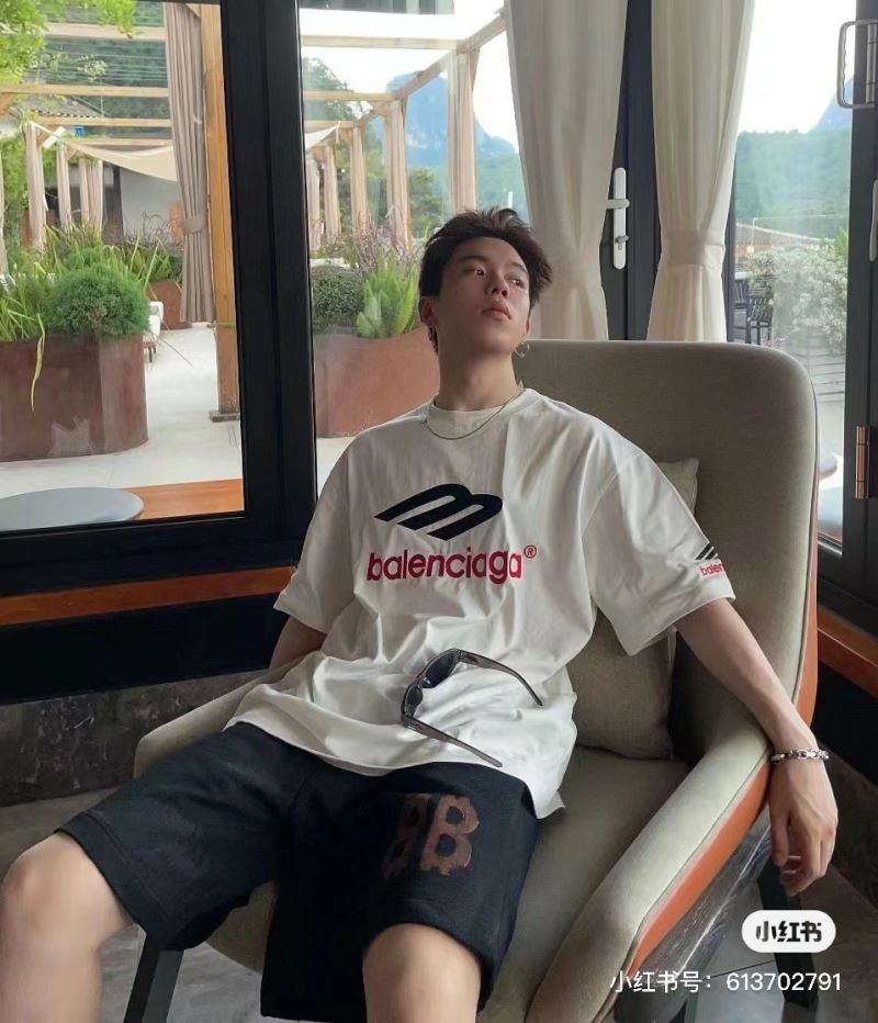 Brand-authenticated Balenciaga T-Shirts
