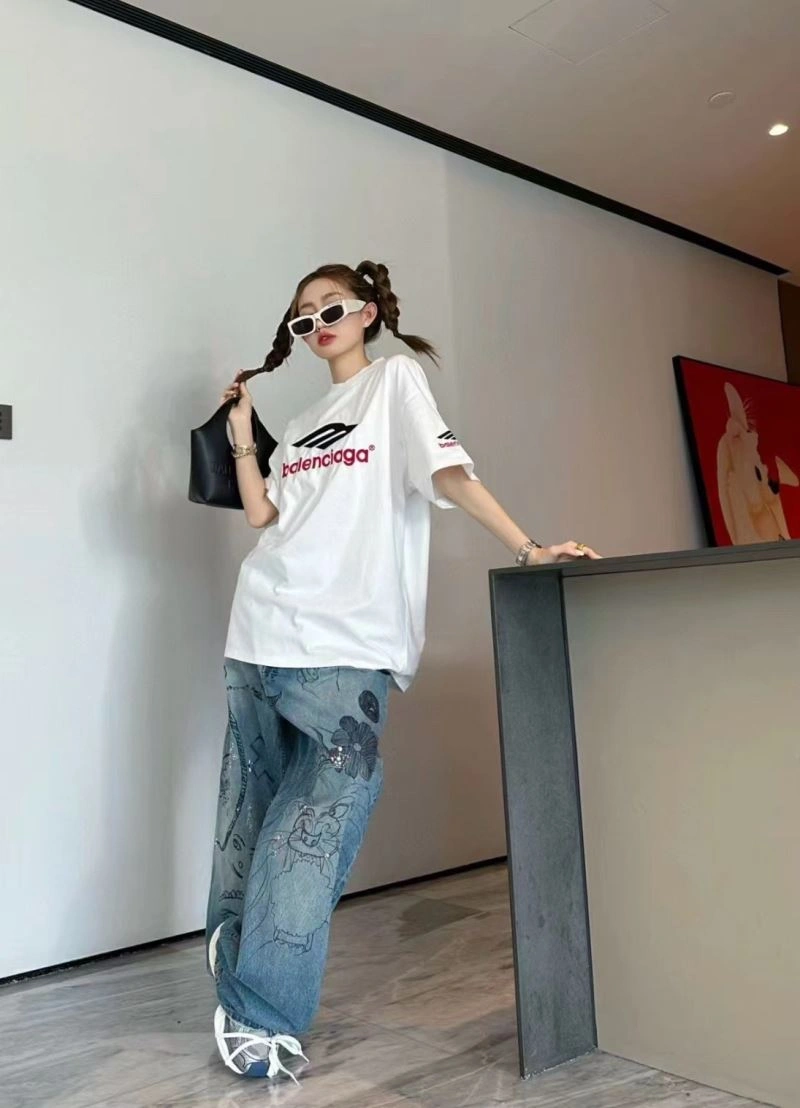 Brand-authenticated Balenciaga T-Shirts
