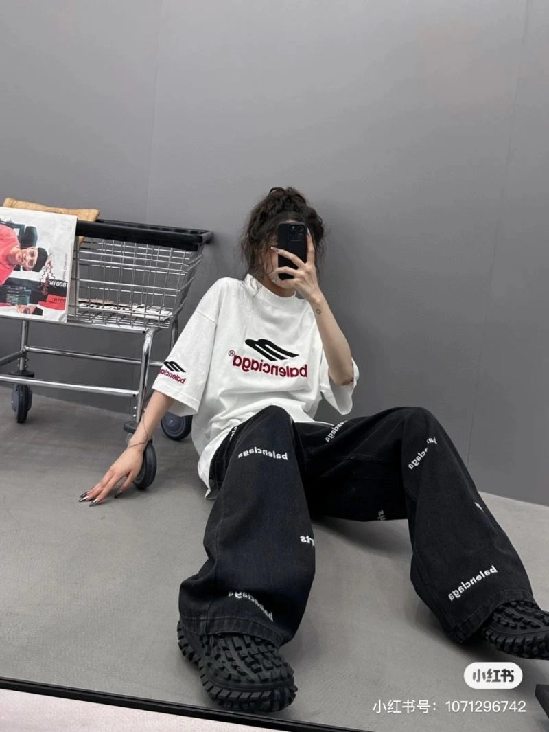 Brand-authenticated Balenciaga T-Shirts