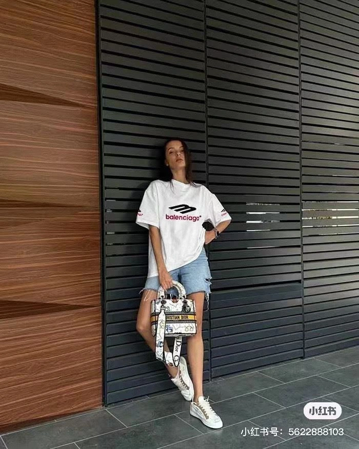 Brand-authenticated Balenciaga T-Shirts