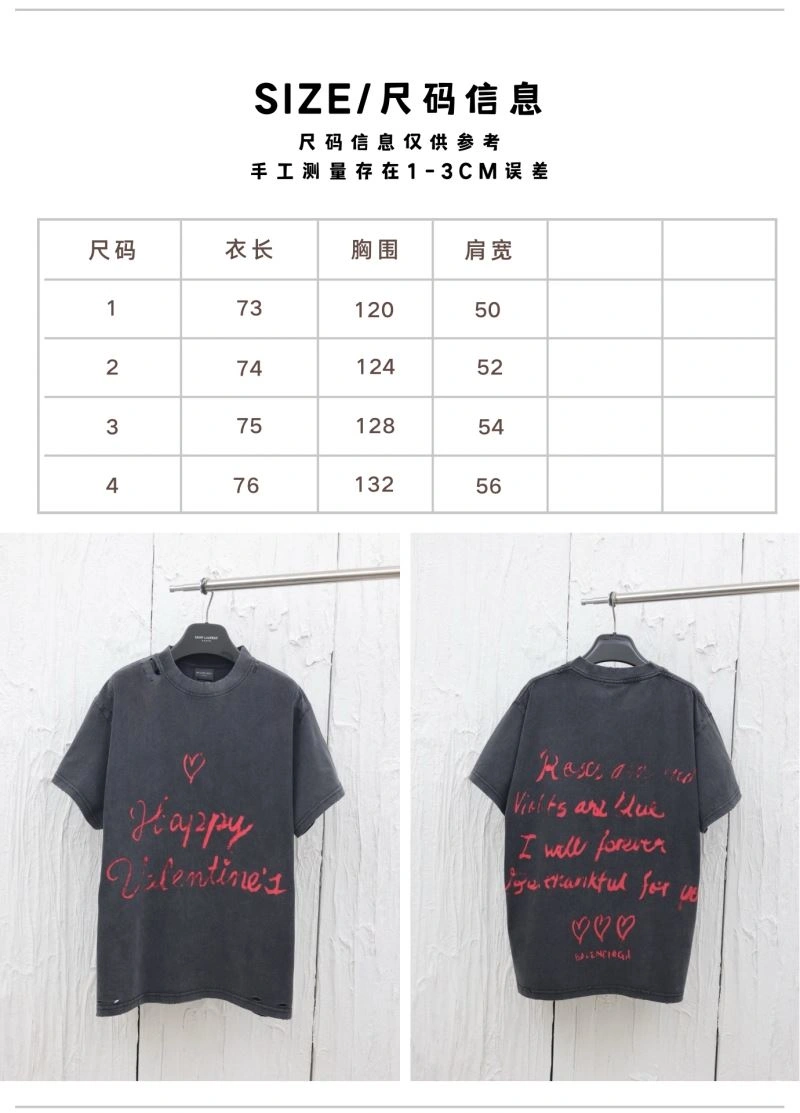 1:1 copy Balenciaga T-Shirts