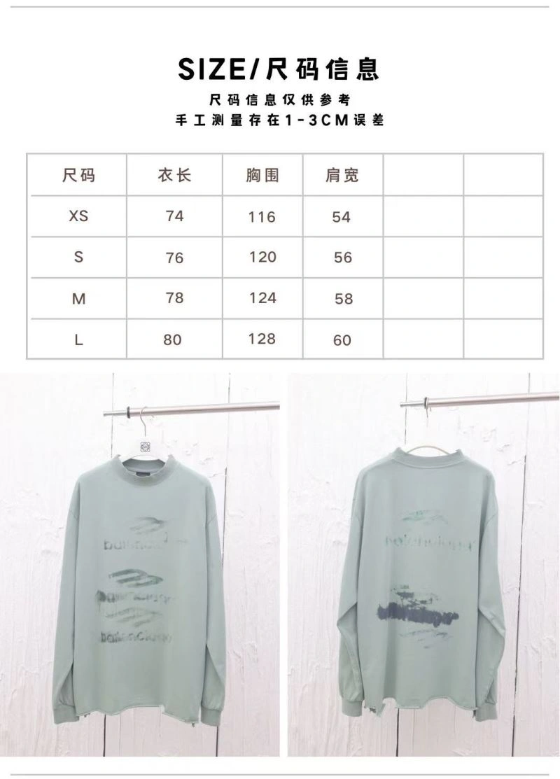 Accurate model Balenciaga T-Shirts