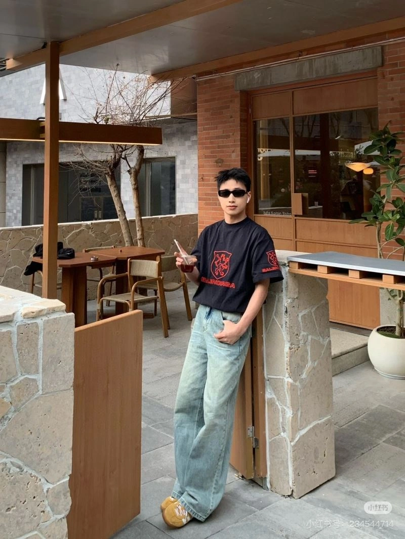 Brand-authenticated Balenciaga T-Shirts