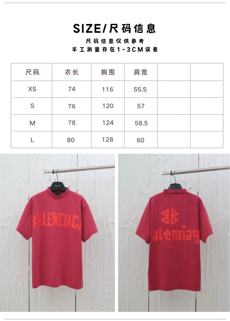1:1 copy Balenciaga T-Shirts