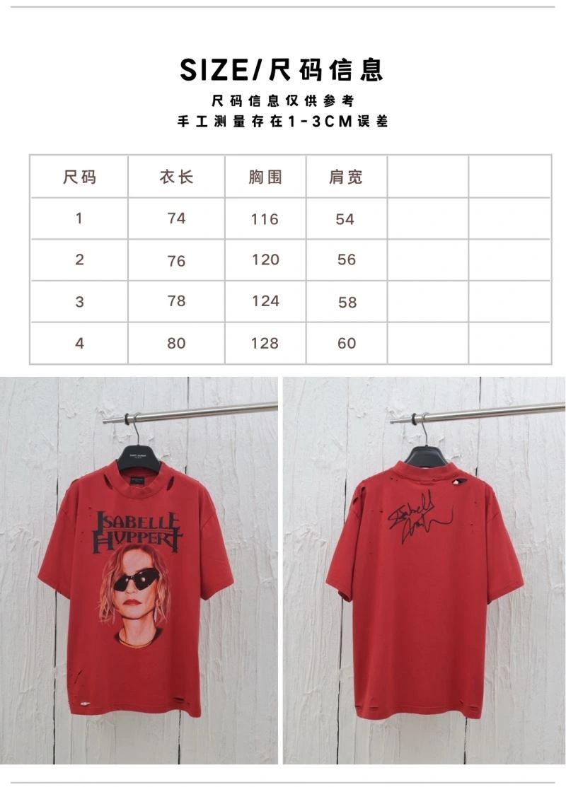 Indistinguishable Balenciaga T-Shirts