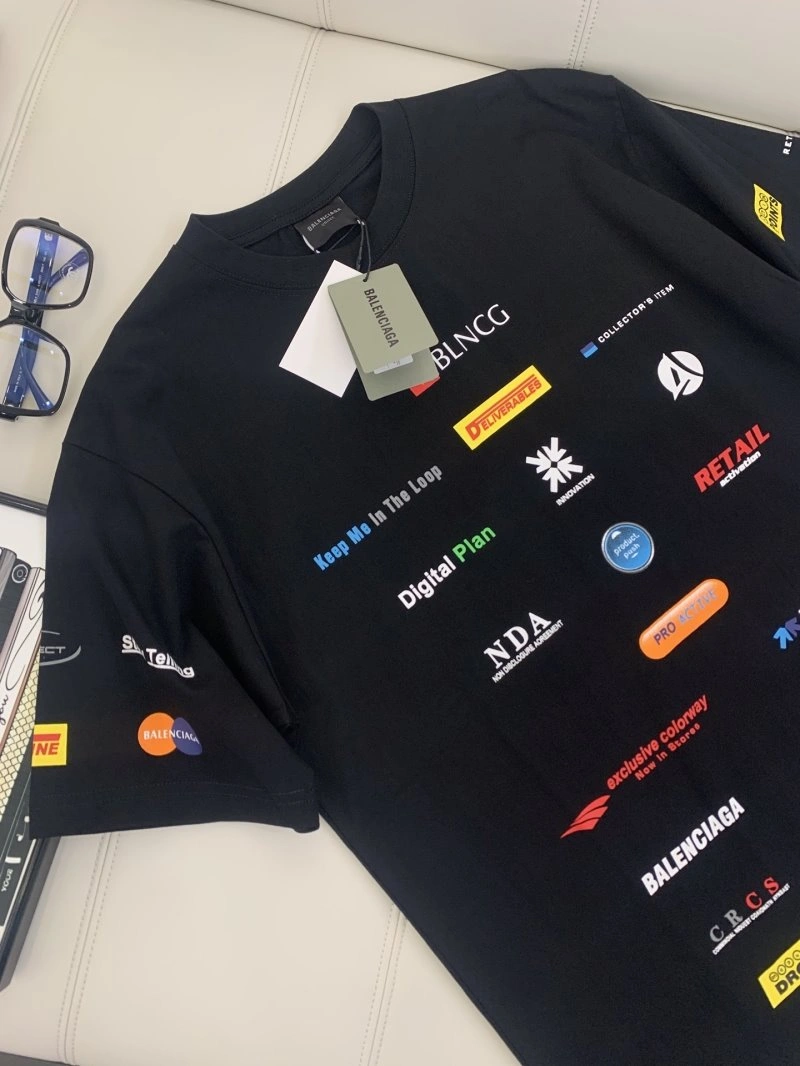 Exact replica Balenciaga T-Shirts