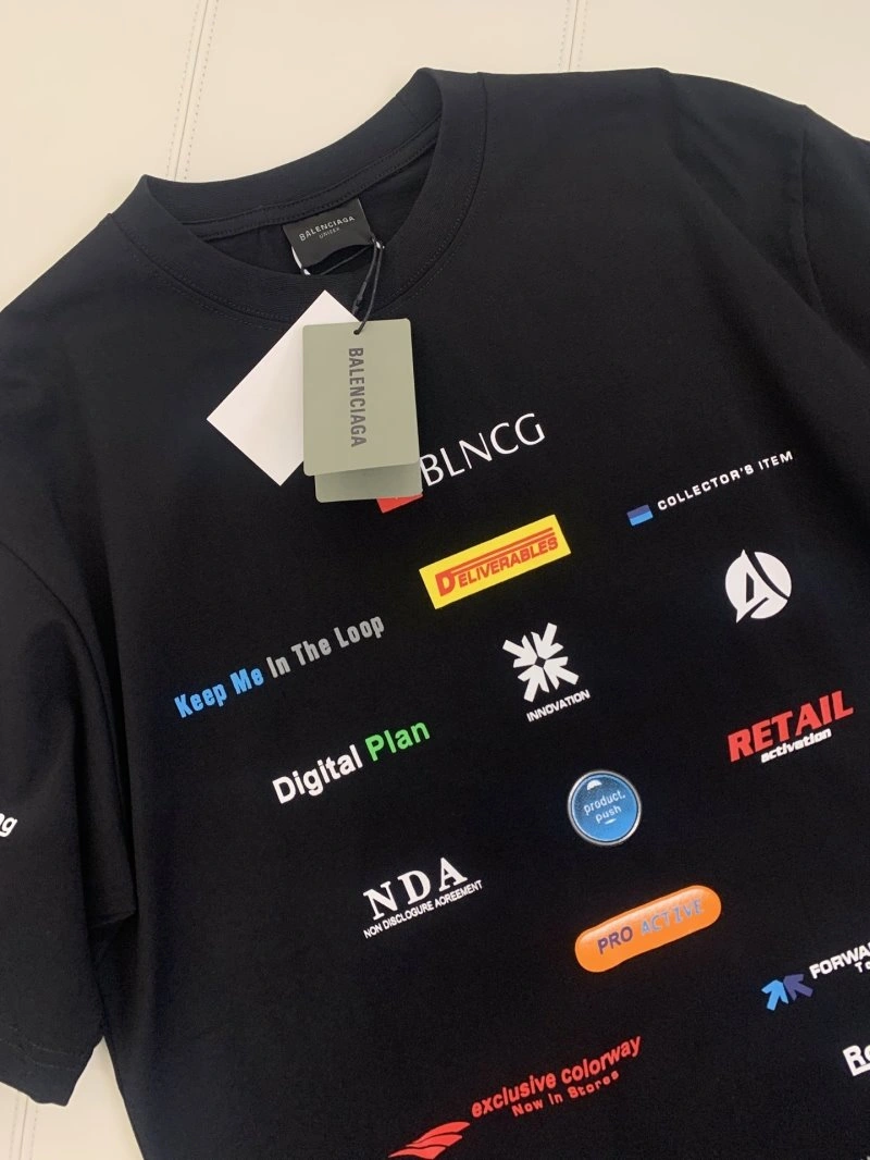 Exact replica Balenciaga T-Shirts