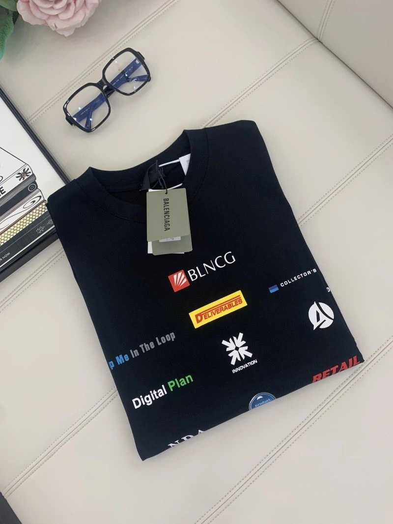 Exact replica Balenciaga T-Shirts