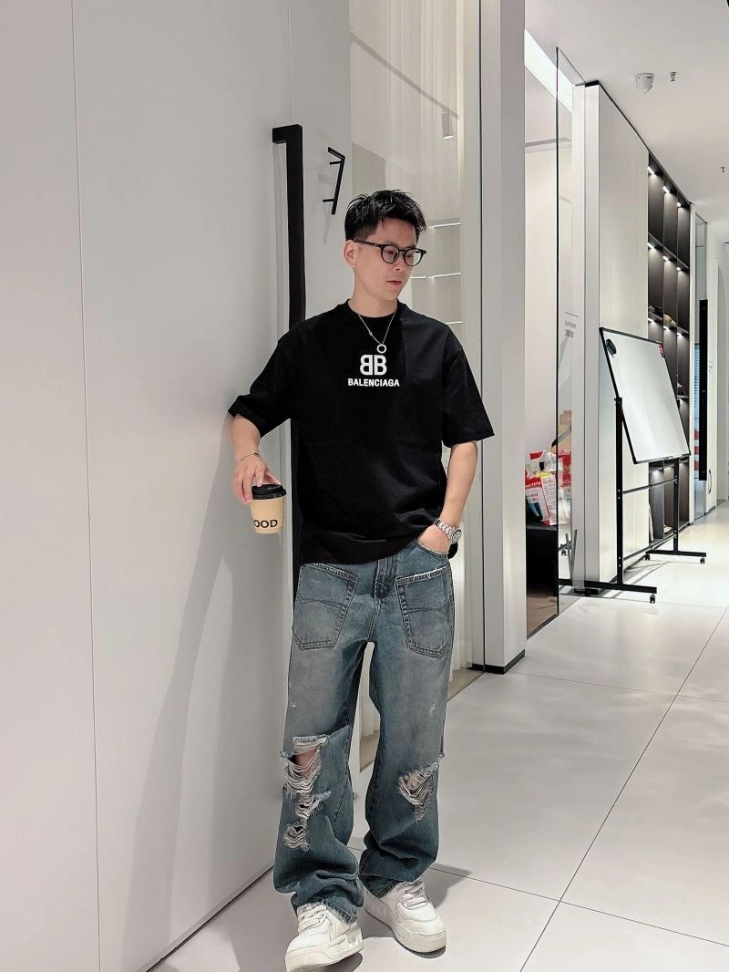 Brand-authenticated Balenciaga T-Shirts