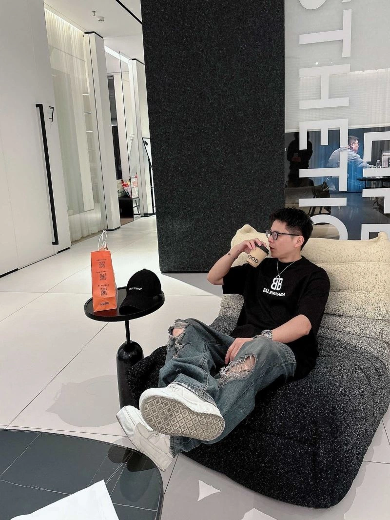 Brand-authenticated Balenciaga T-Shirts