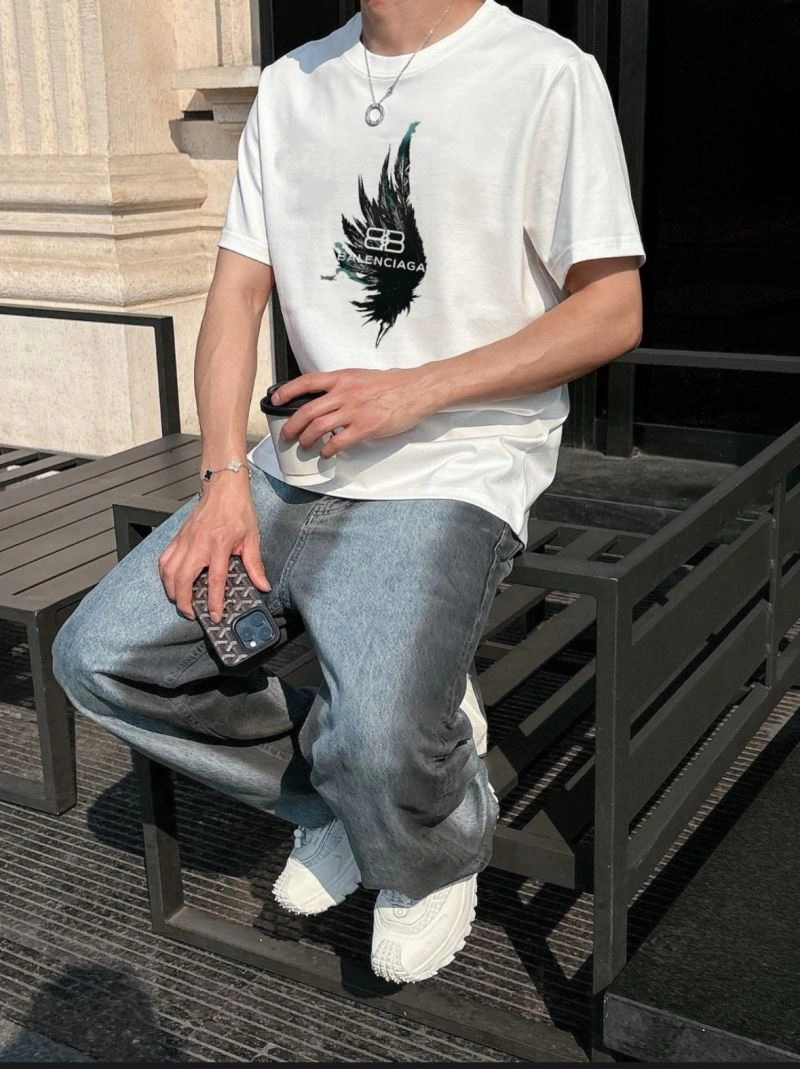 Brand-authenticated Balenciaga T-Shirts