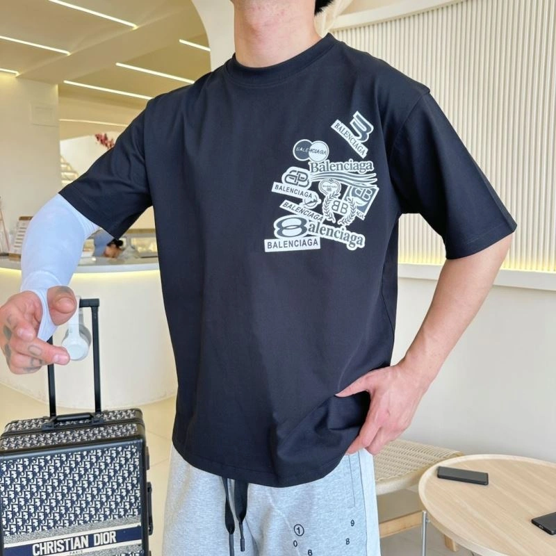 Precise copy Balenciaga T-Shirts