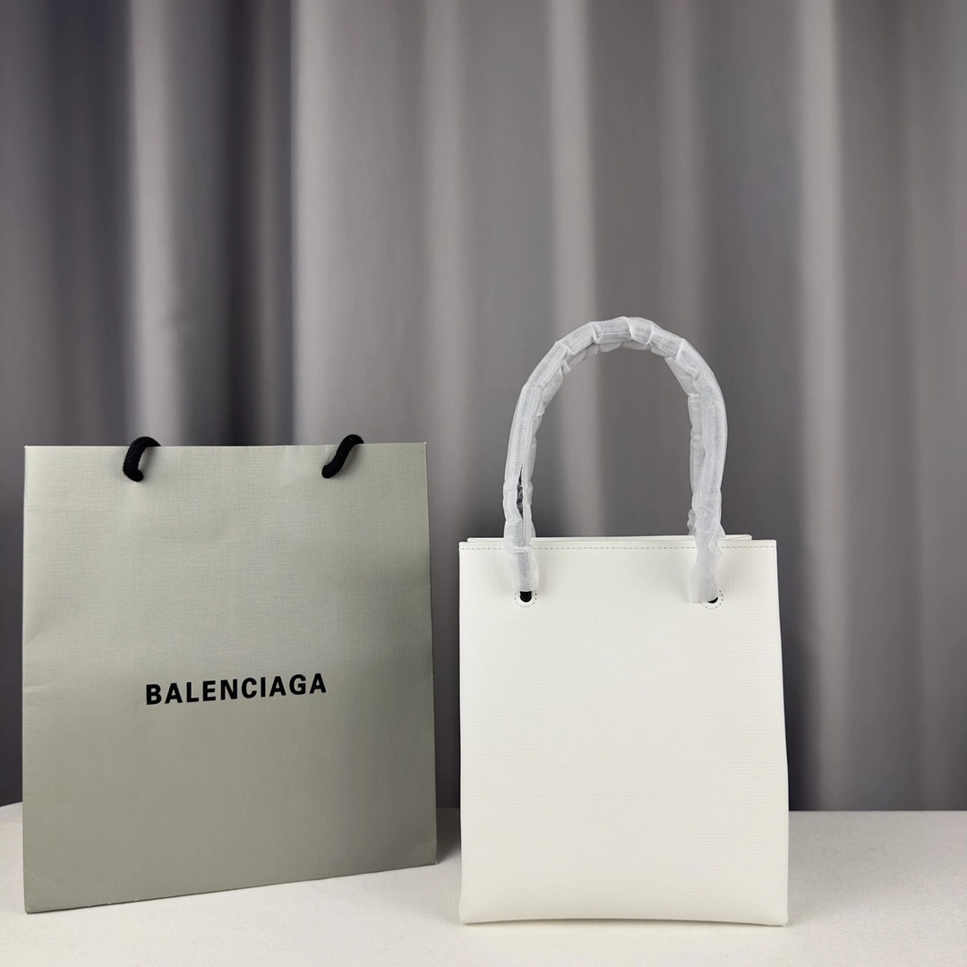 Perfect replica Balenciaga Toothpick-Patterned Calfskin Square Bag with Straps