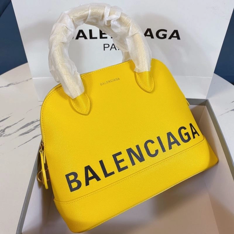 Balenciaga Trend-Defying Big Letter Shell Bag - Limited Edition