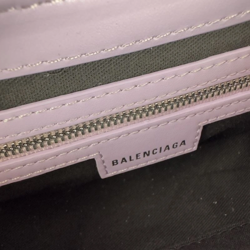 High accuracy Balenciaga Trendy Lavender Lindsay Handbag with Vintage Charm