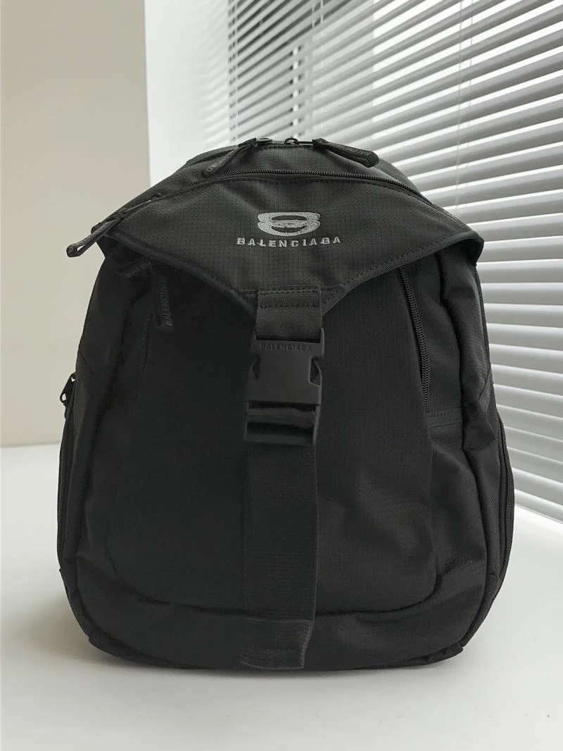 Balenciaga Unity Embroidered Nylon Medium Backpack