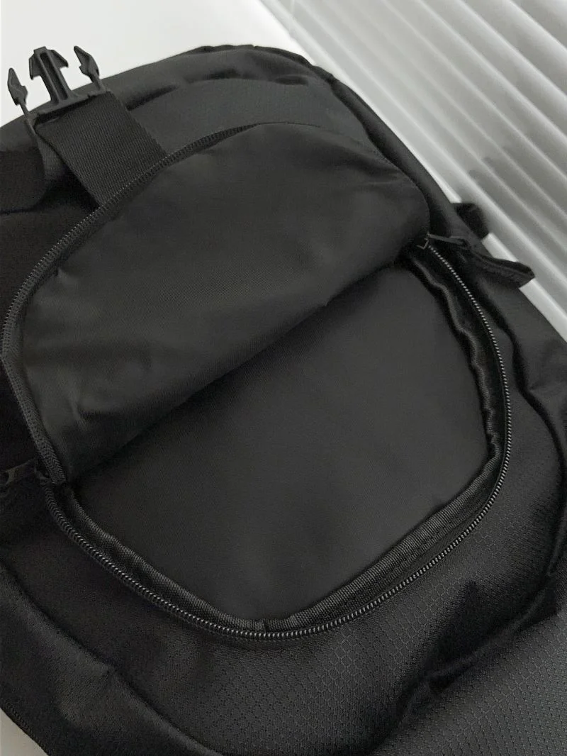 Authentic Balenciaga Unity Embroidered Nylon Medium Backpack