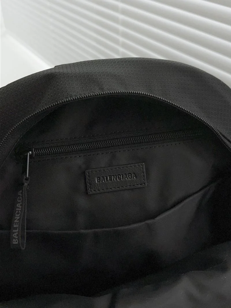 Authentic Balenciaga Unity Embroidered Nylon Medium Backpack