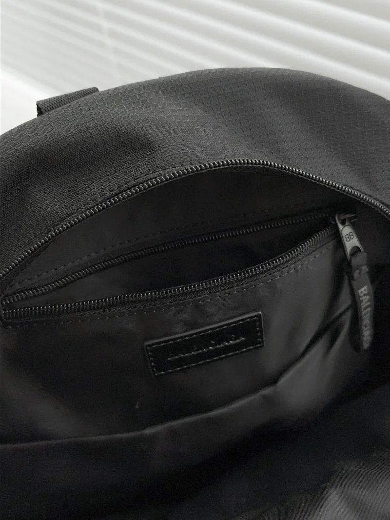 Authentic Balenciaga Unity Embroidered Nylon Medium Backpack