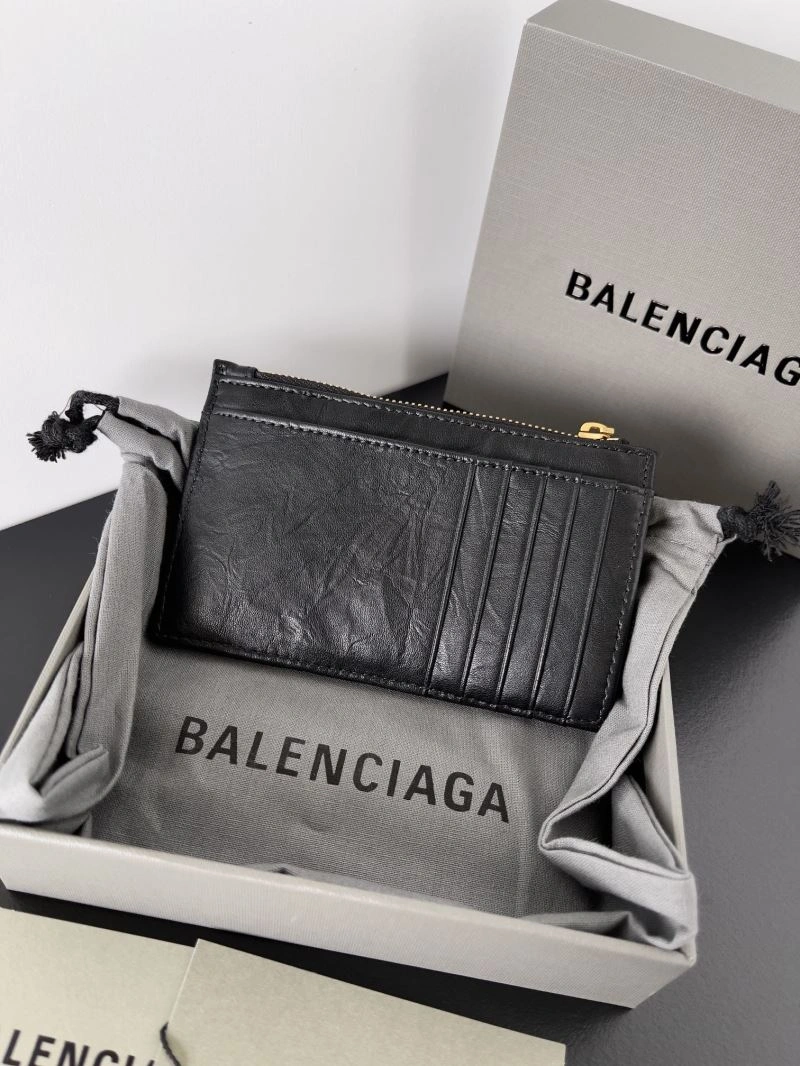 Reasonably priced Balenciaga Vintage B-Logo Quilted Coin Purse Wallet