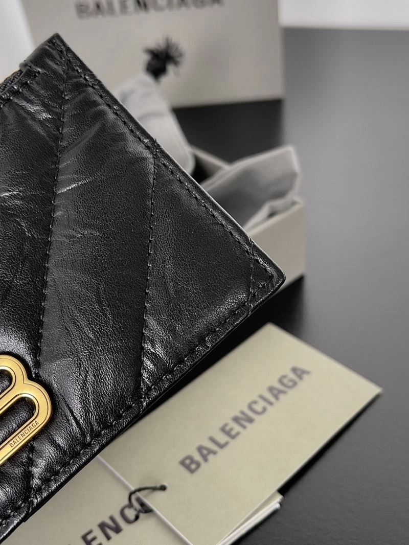 Reasonably priced Balenciaga Vintage B-Logo Quilted Coin Purse Wallet