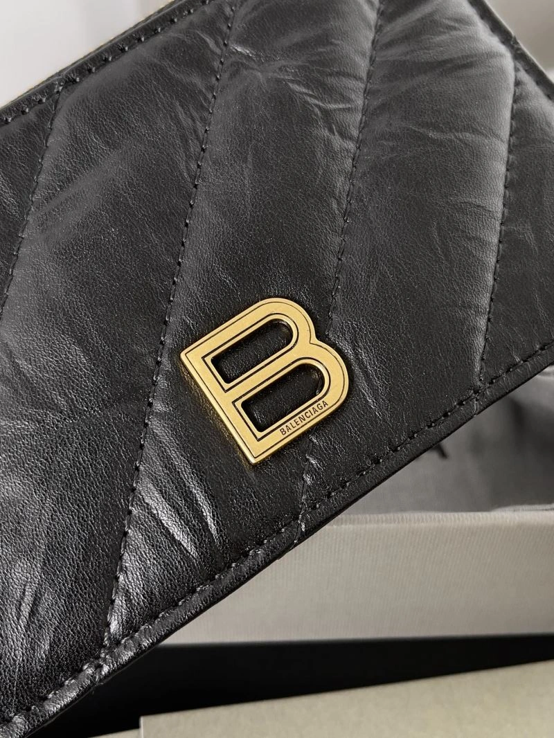 Reasonably priced Balenciaga Vintage B-Logo Quilted Coin Purse Wallet