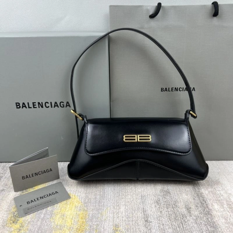 Balenciaga XX Limited Edition Black Lambskin Shoulder Bag