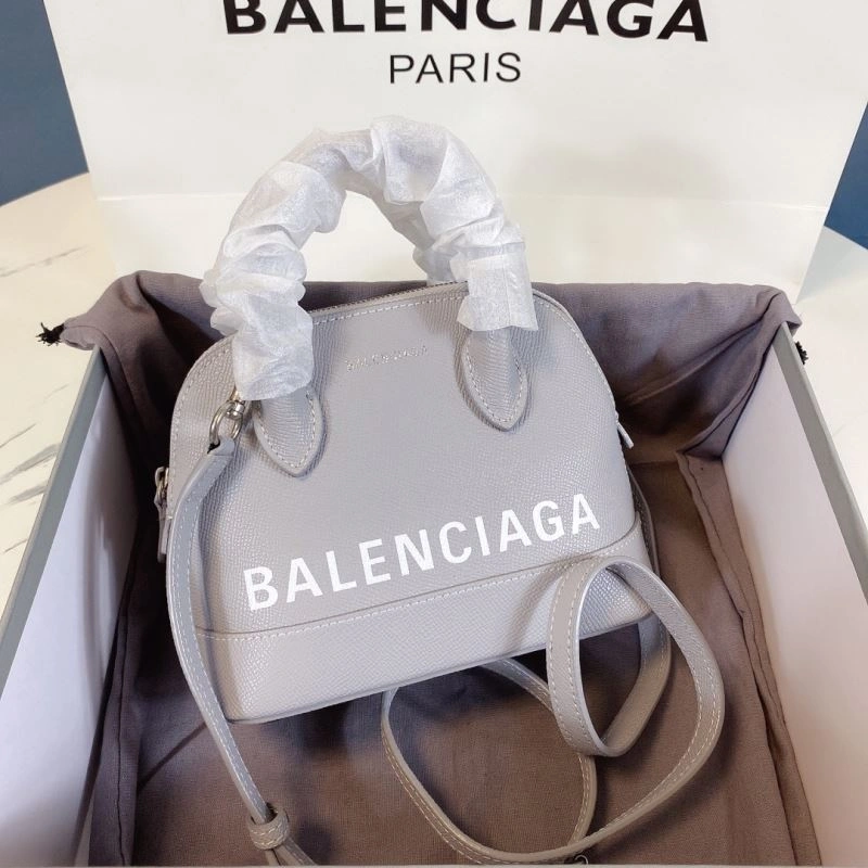Genuine Balenciaga XXS Letter Shell Bag - Trendsetting Miniature Charm