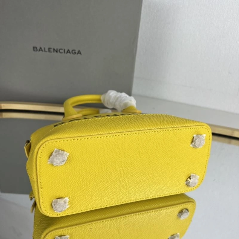 Authentic Balenciaga XXS Oversized Letter Shell Bag - Rare Mini Edition