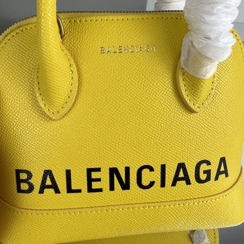 Authentic Balenciaga XXS Oversized Letter Shell Bag - Rare Mini Edition