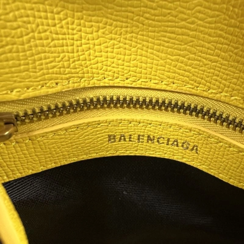 Authentic Balenciaga XXS Oversized Letter Shell Bag - Rare Mini Edition