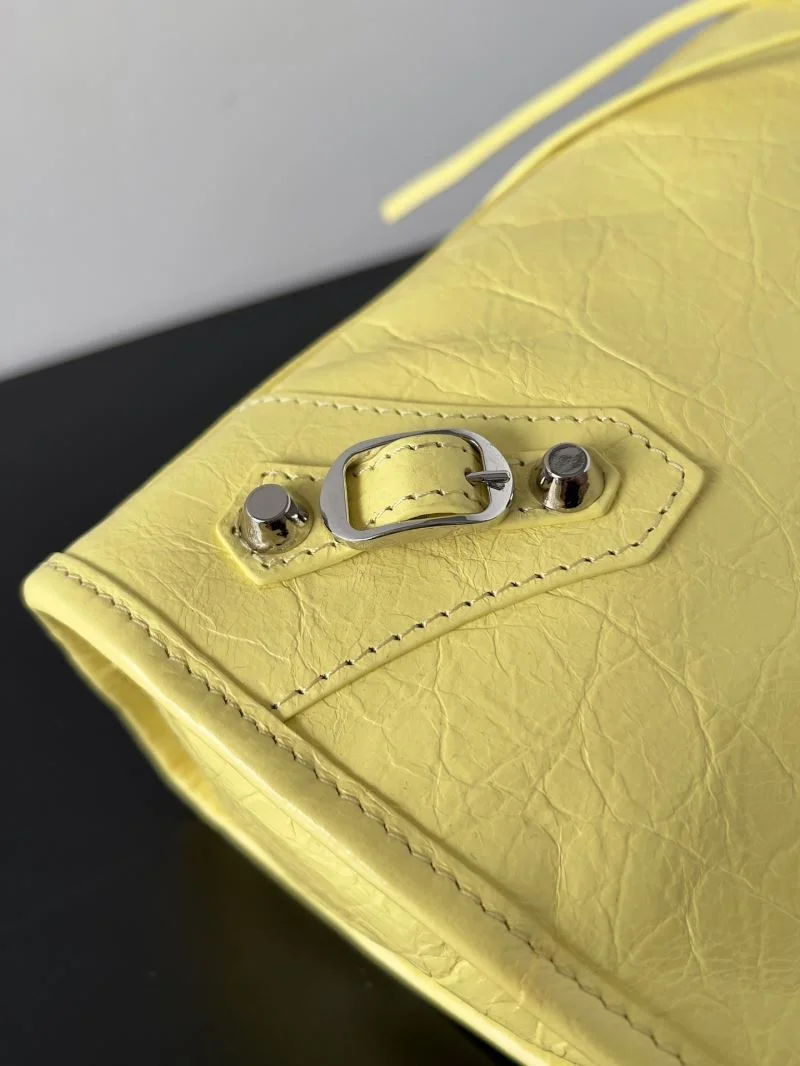 Factory-made Balenciaga Yellow Classic Tote Bag - 29.9x19.1x9.9 cm