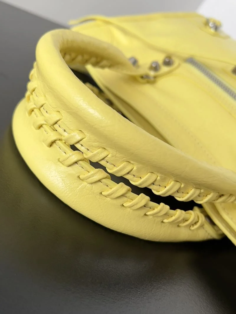Factory-made Balenciaga Yellow Classic Tote Bag - 29.9x19.1x9.9 cm