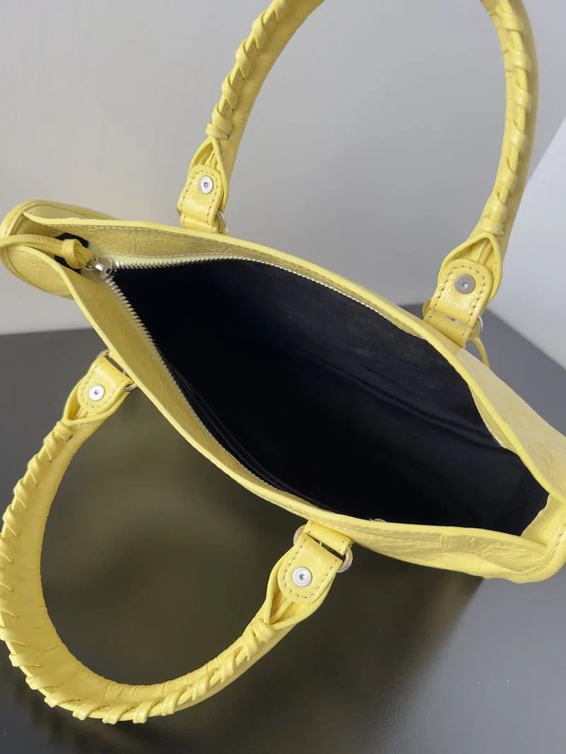 Factory-made Balenciaga Yellow Classic Tote Bag - 29.9x19.1x9.9 cm