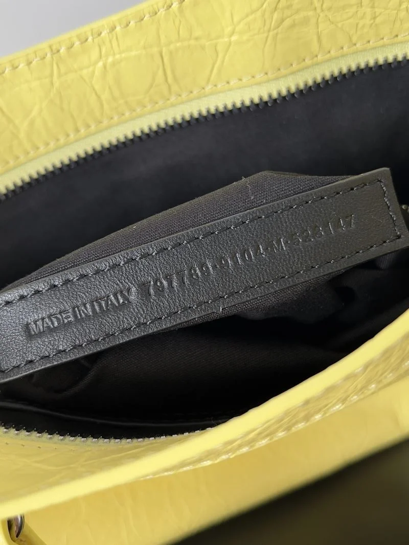 Factory-made Balenciaga Yellow Classic Tote Bag - 29.9x19.1x9.9 cm