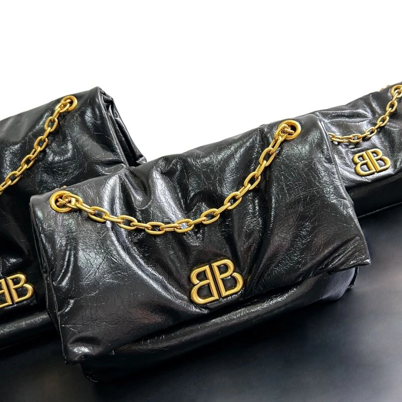 Indistinguishable Balenciaga Zhonghei Gold Monaco Ultra-Soft Calfskin Bag Collection