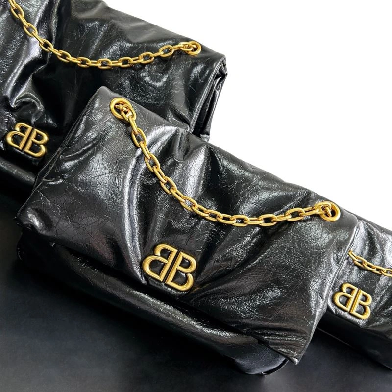 Indistinguishable Balenciaga Zhonghei Gold Monaco Ultra-Soft Calfskin Bag Collection