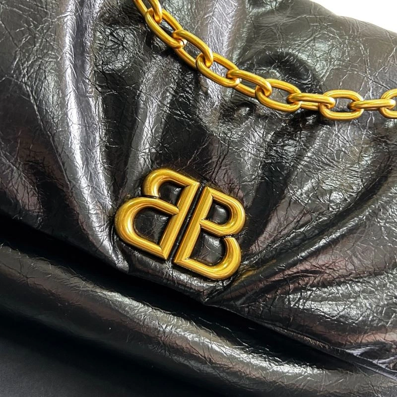 Indistinguishable Balenciaga Zhonghei Gold Monaco Ultra-Soft Calfskin Bag Collection