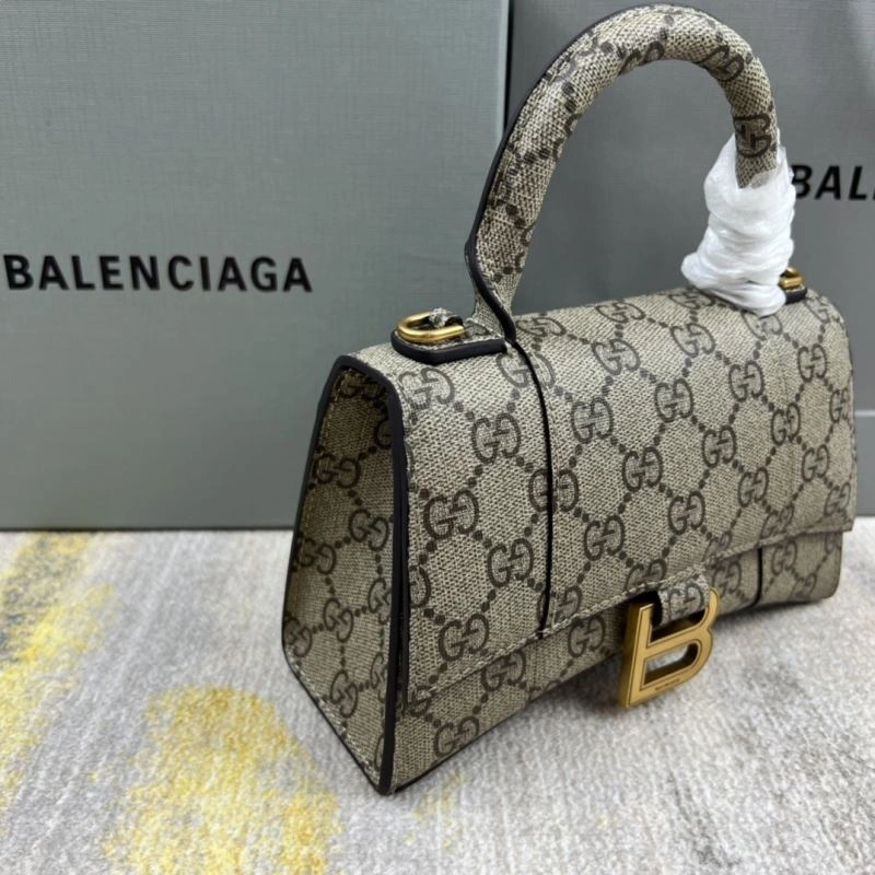 Cut-rate Balenciaga x Gucci Hourglass Bag - Authentic Collaboration