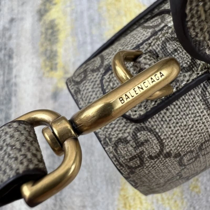 Cut-rate Balenciaga x Gucci Hourglass Bag - Authentic Collaboration