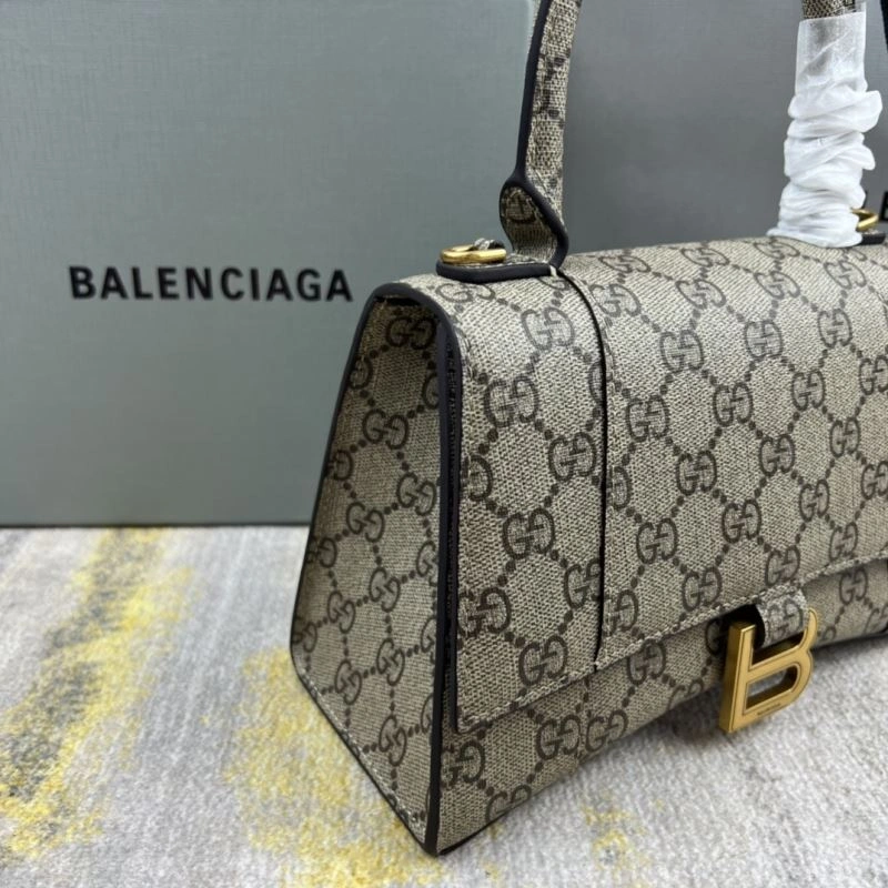 Official Balenciaga x Gucci Hourglass Bag - Authentic Collaboration
