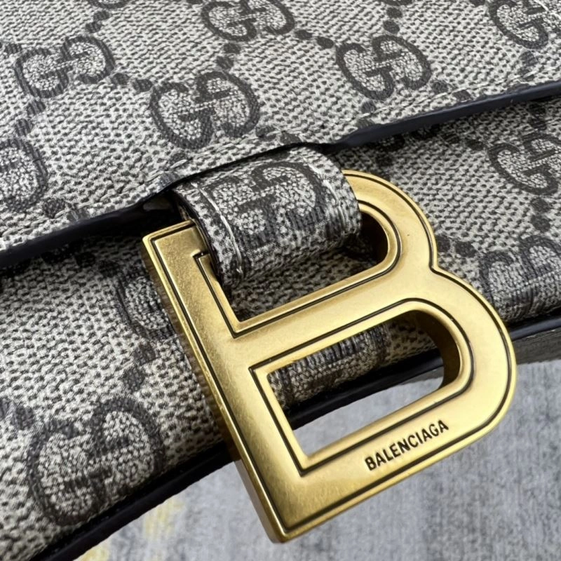 Official Balenciaga x Gucci Hourglass Bag - Authentic Collaboration