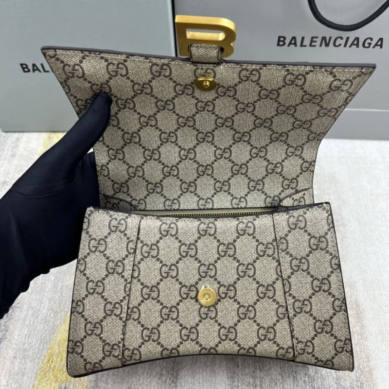 Official Balenciaga x Gucci Hourglass Bag - Authentic Collaboration