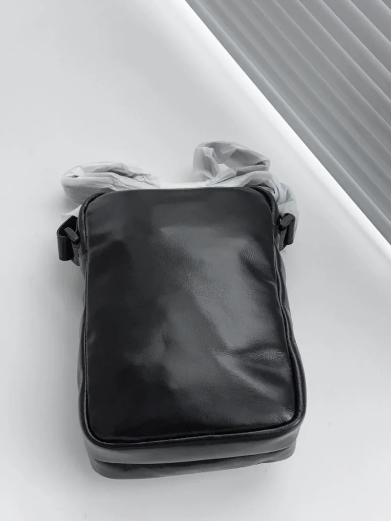 Discounted Balenciaga x Under Armour Black Leather Crossbody Bag